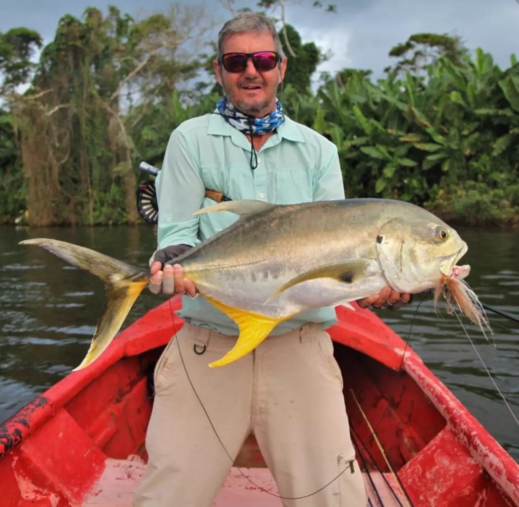 Slinky Black Tailed Minnow Fly - Orinoco Flies | Premium Fly Fishing Flies